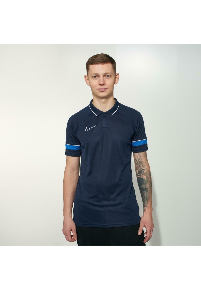 Nike Performance ACADEMY21 CW6104-453 - Polo - blue/bleu - ZALANDO.FR