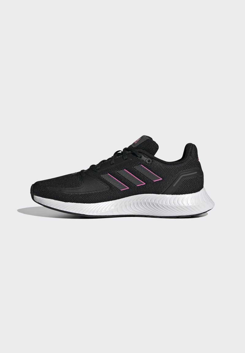 adidas Performance RUN FALCON 2.0 - Road running shoes - black - Zalando.ie