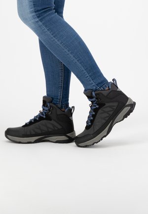 Aigle HUNTSHAW 2 MTDW - Sneakers hoog - dark grey/donkergrijs - Zalando.be