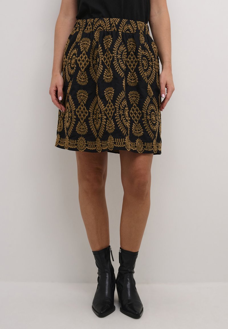 Culture CUTIA - A-lõikeline seelik - black/must - Zalando.ee