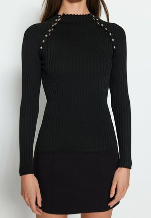 Cache Cache MIT KNÖPFEN - Jersey de punto - noir/negro - Zalando.es