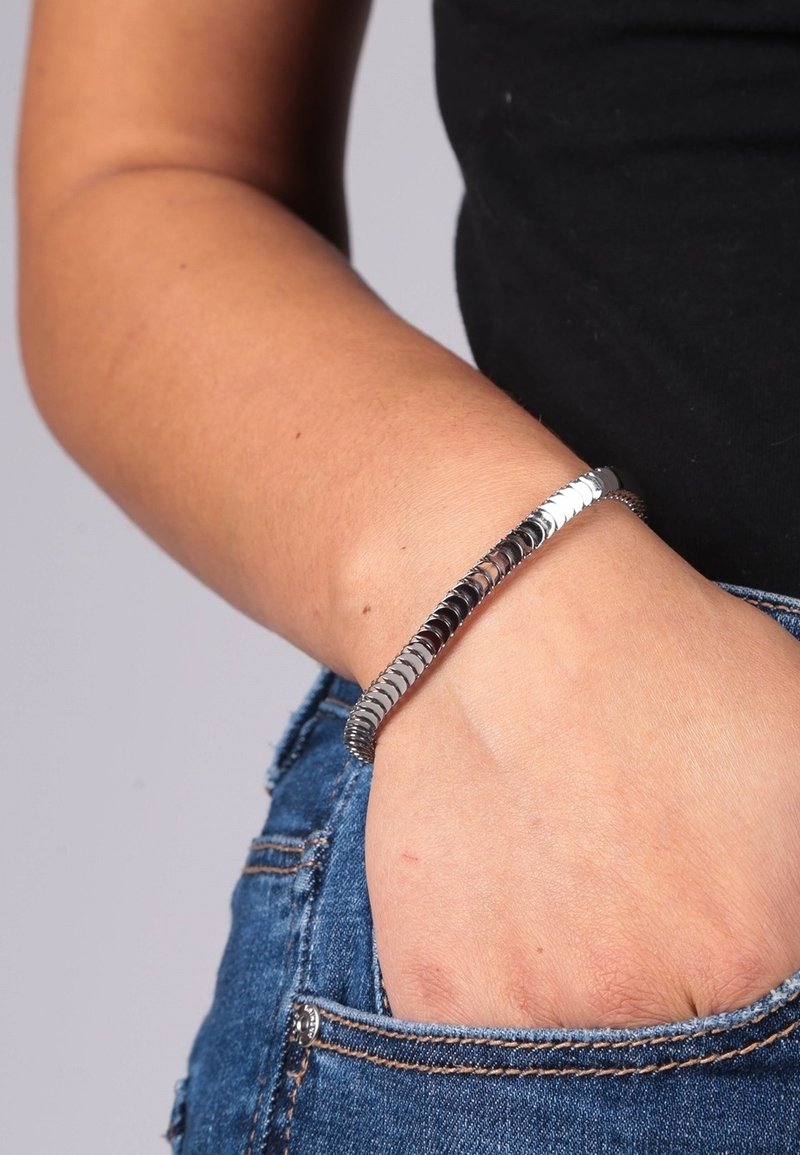 Lucardi FANTASY SWITCH HEMISPHÄRE - Bracelet - silver-coloured - Zalando
