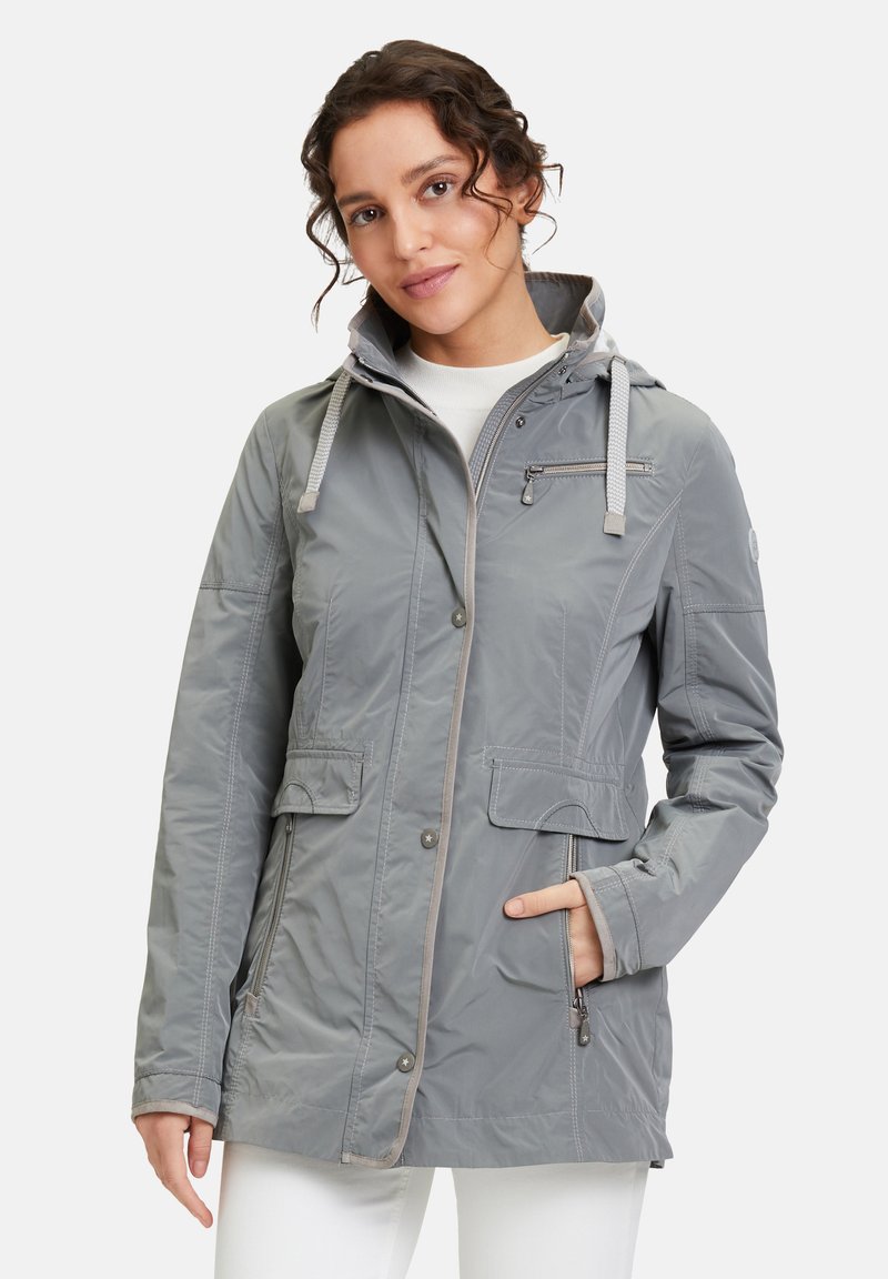 Gil Bret MIT ABNEHMBARER KAPUZE - Short coat - sedona sage/grey - Zalando