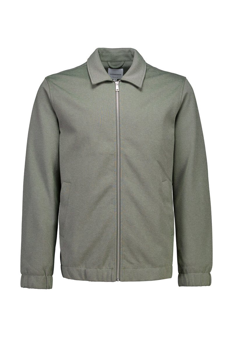 Lindbergh SUPERFLEX ZIP-THROUGH - Summer jacket - mid army mix/mottled ...