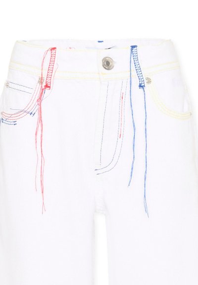 MSGM Džíny Straight Fit - white/bílá - Zalando.cz