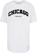 Merchcode CHICAGO WORDING - Print T-shirt - white - Zalando.de