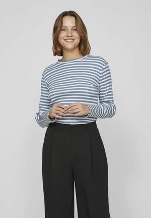 Basic Apparel LUDMILLA - T-shirt à manches longues - whisper white mink ...