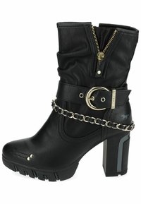 Mustang High Heel Stiefelette - schwarz/schwarz - Zalando.at