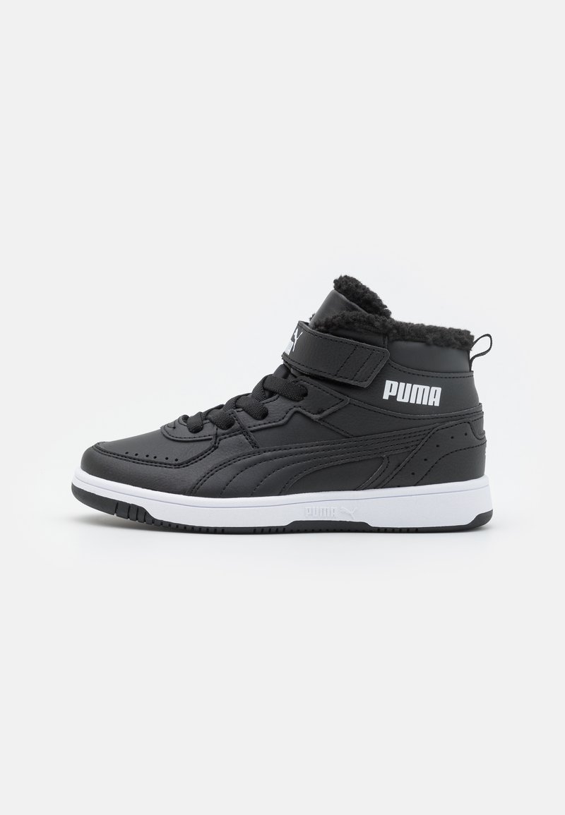 Puma REBOUND JOY - Trainers - black/white/black - Zalando.co.uk