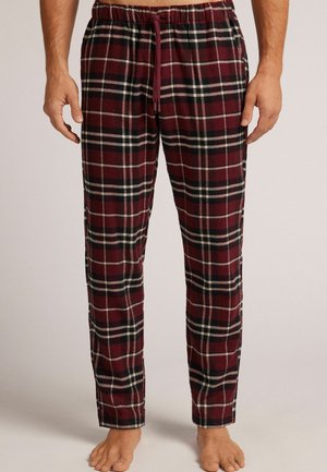 Intimissimi PIPING - Pyjama - rot i dark cherry red/rouge - ZALANDO.FR