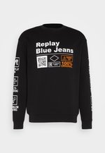 Replay Sweater - black/zwart - Zalando.nl