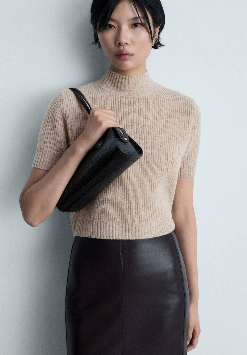 Mango T-shirts basic - sand - Zalando.dk