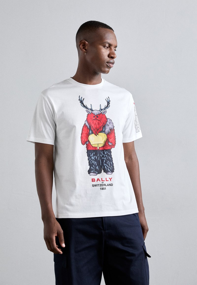 Bally Print T-shirt - white - Zalando.ie