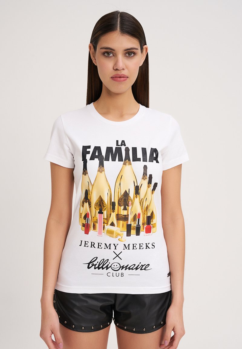 Jeremy Meeks AGATHA - T-Shirt print - weiss/weiß - Zalando.at