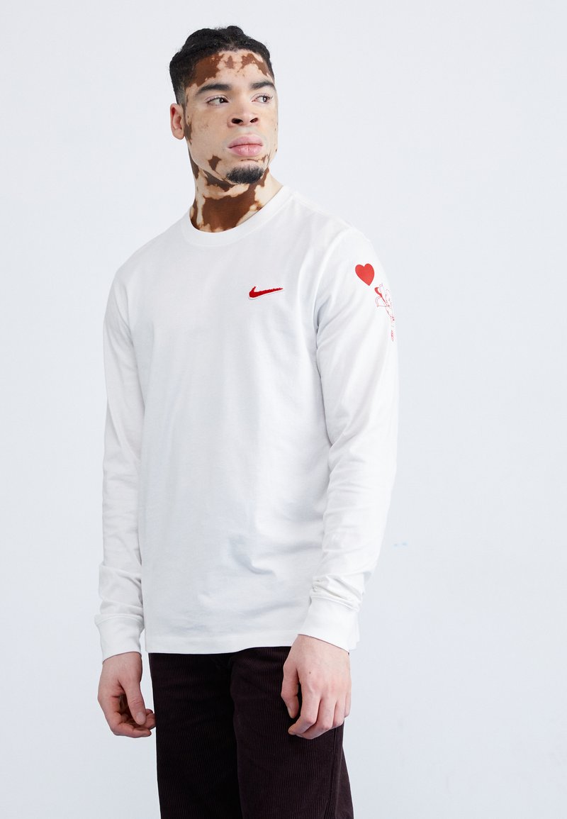 Nike Sportswear HEART - Longsleeve - white/wit - Zalando.nl