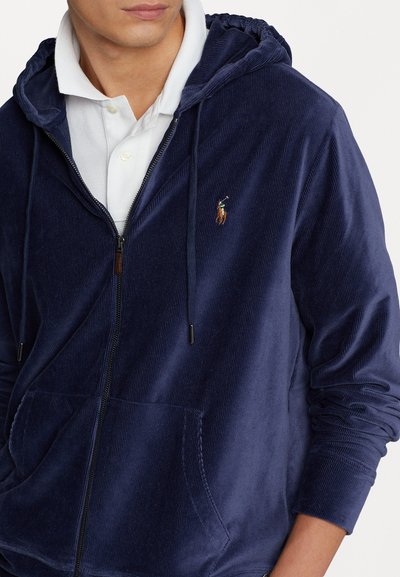 Polo Ralph Lauren Long Sleeve Full Zip Sweat Zippé Newport Navy