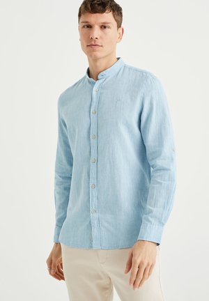 WE Fashion The Linen Blend Shirt - Hemd - blue/royal - Zalando.ch