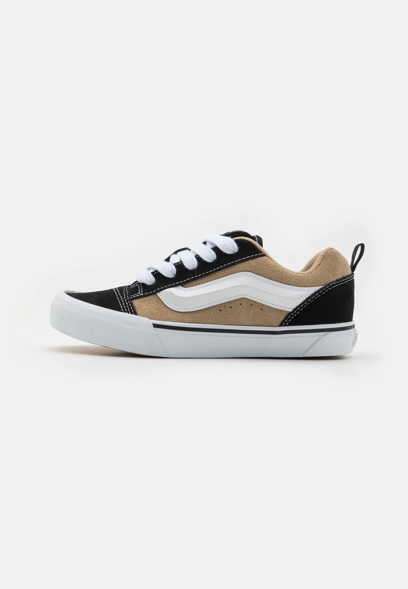 Vans KNU SKOOL UNISEX - Chaussures de skate - black/brown/taupe - ZALANDO.FR