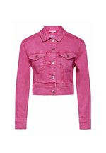 Street One Denim jacket - pink/mottled pink - Zalando