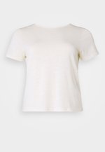 ONLY Carmakoma CARLEONORA - Print T-shirt - cloud dancer/off-white - Zalando