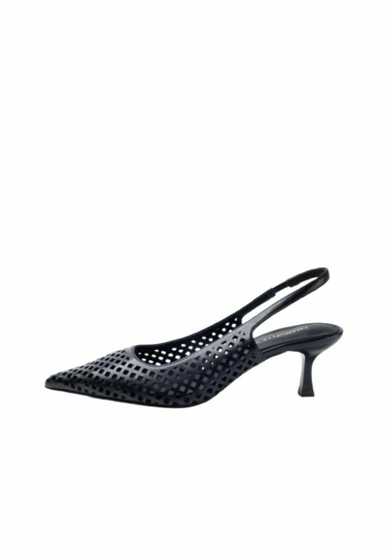 Emanuelle Vee SLINGBACK DIVINA LASERATO - Escarpins - black/noir ...