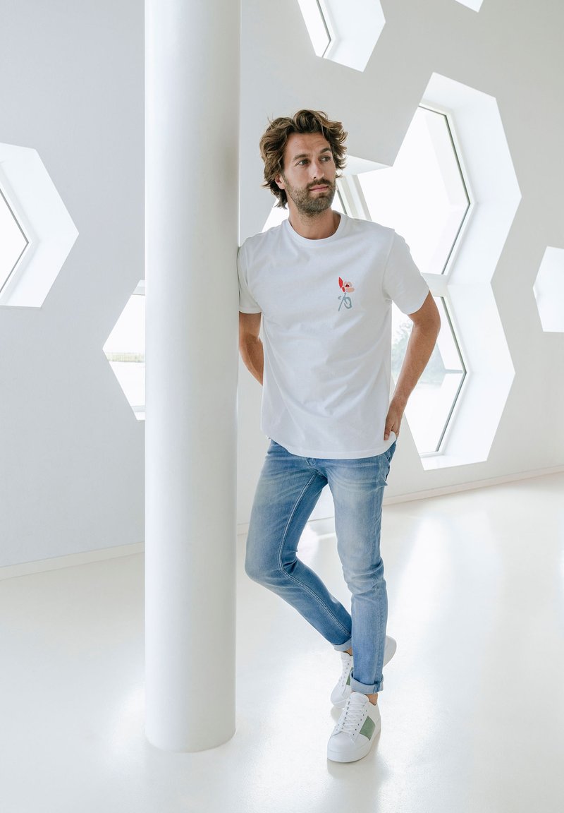 Blackstone MAYNARD - Sneaker low - white edge green/weiß - Zalando.at