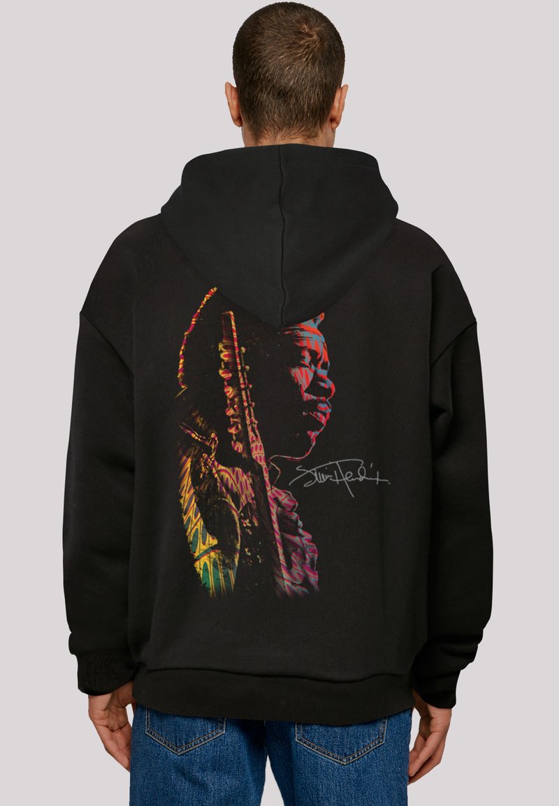 F4NT4STIC JIMI HENDRIX SHADOW PROFILE - Hoodie - black/zwart - Zalando.be