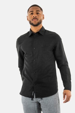 CISZERE ADEN BUTTON OVERSHIRT - BLACK - Chemise - black/noir - ZALANDO.FR