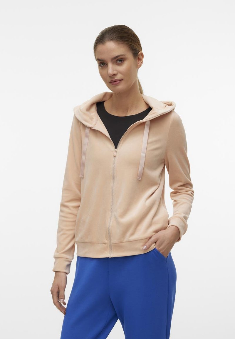 Vero Moda VMATHENA HOODIE - Sweatjacke - rose dust/rosa - Zalando.ch