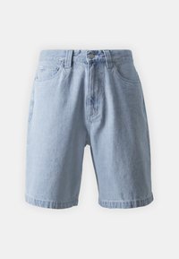 Santa Cruz BIG UNISEX - Denim shorts - stone wash/light-blue denim ...