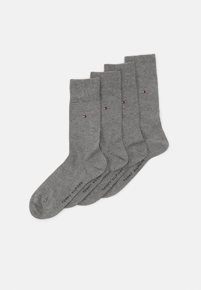 Tommy Hilfiger MEN SOCK CLASSIC 4 PACK - Socks - middle grey melange ...