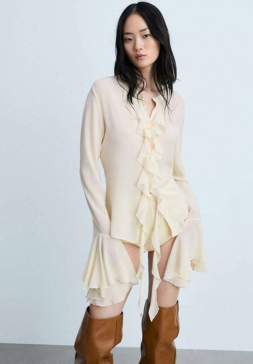 Chemises et chemisiers col à jabot pour femme | Zalando