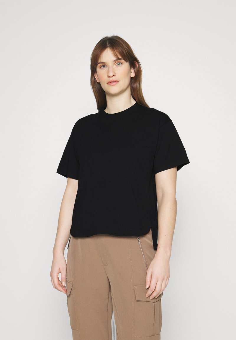 Athleta EFFORTLESS TEE - T-shirts basic - black/sort - Zalando.dk