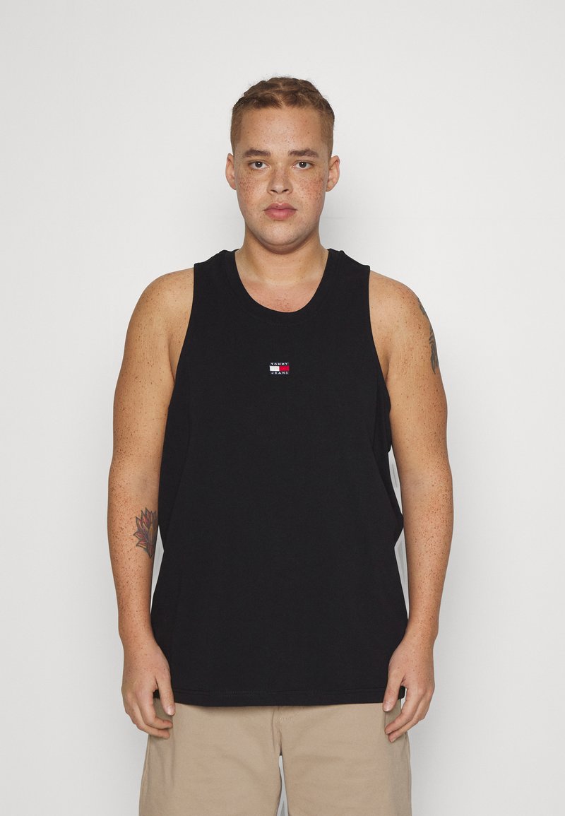 Tommy Jeans Plus TANK TOP - Top - black - Zalando.ie