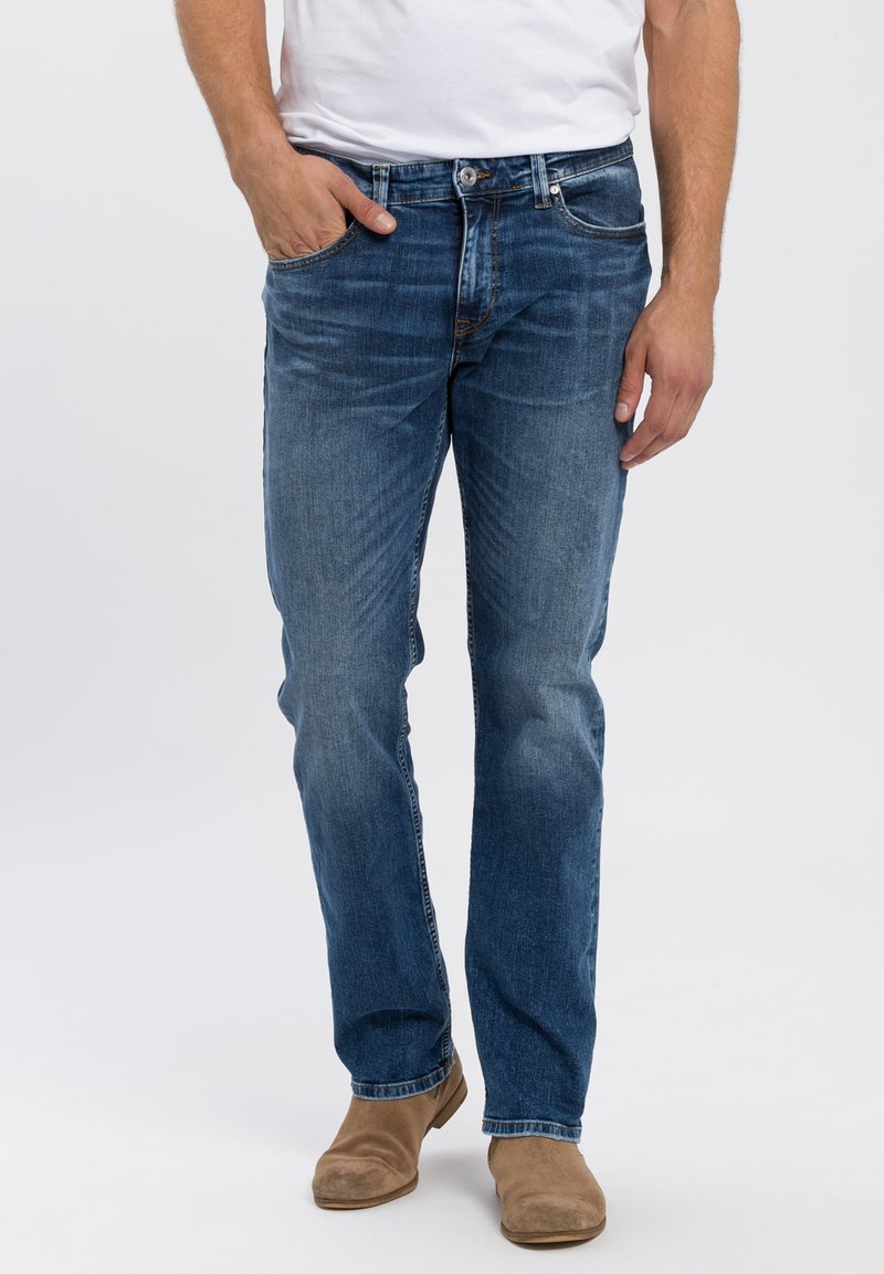 Cross Jeans DYLAN - Straight leg jeans - mid-blue/used denim - Zalando.nl