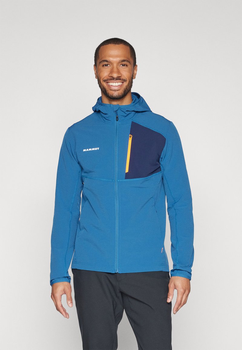 Mammut MADRIS LIGHT HOODED JACKET MEN - Outdoor jacket - deep ice/blue ...