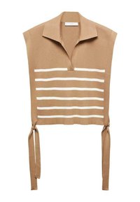 Mango DIANA H - Strickpullover - beige - Zalando