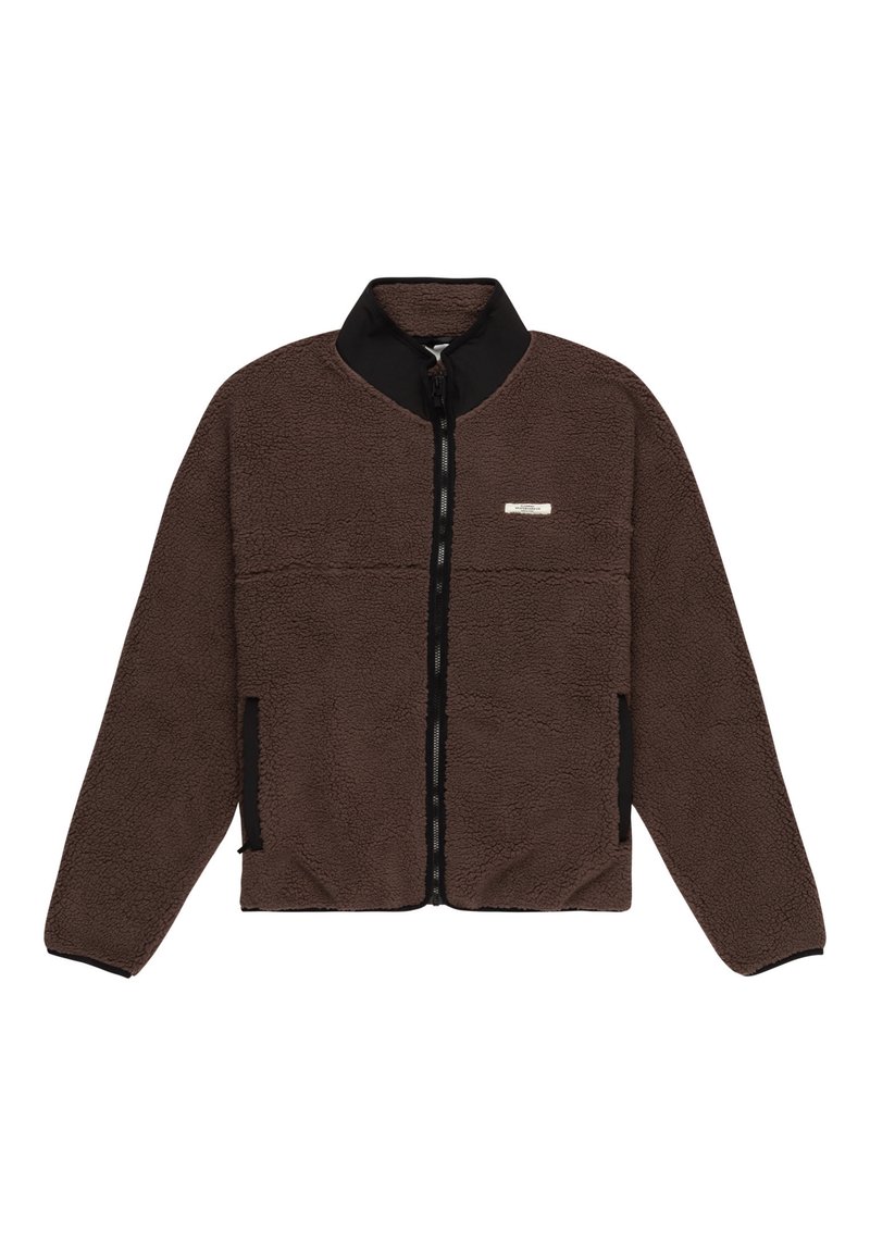 Element CLASSIC - Fleece jacket - brown - Zalando.co.uk
