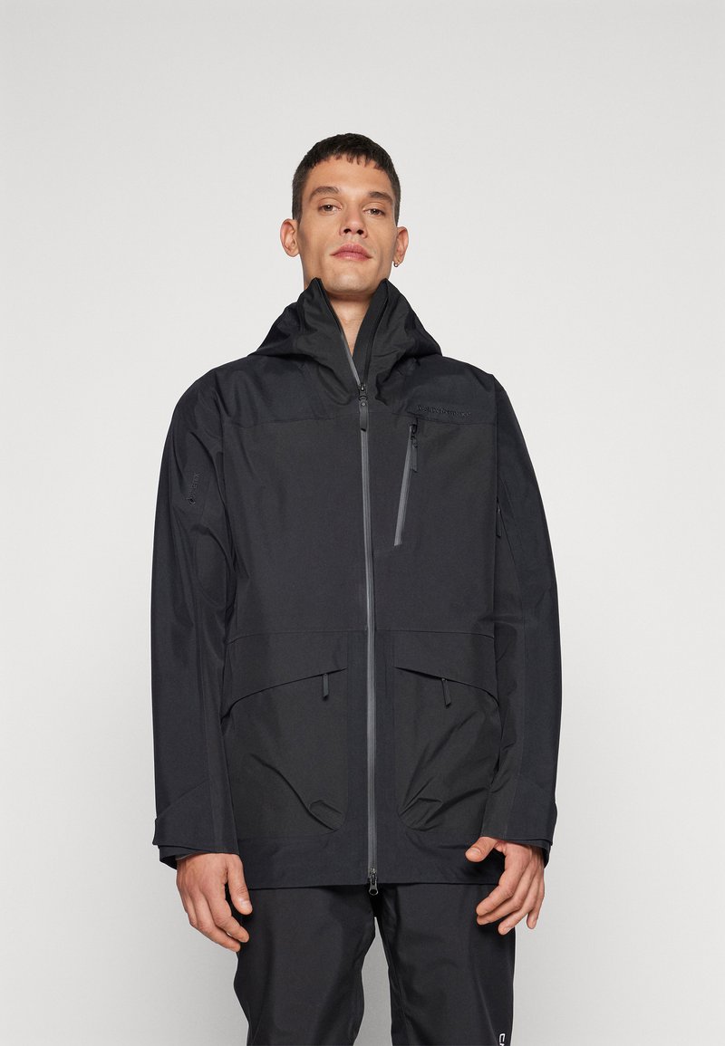 Peak Performance VERTICAL GORE-TEX JACKET - Hardshell-jakke - black ...