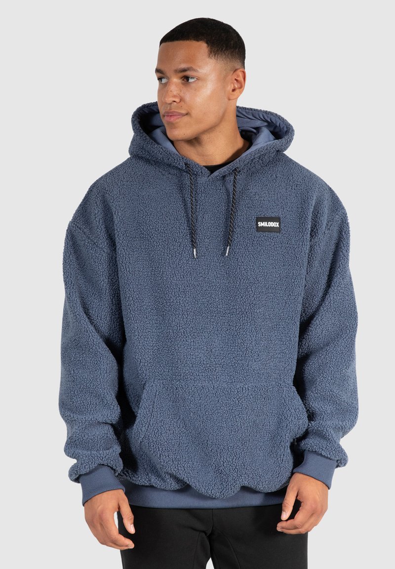 Smilodox ANTONY - Fleece trui - dusty blue/blauw - Zalando.nl