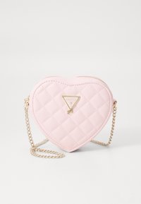 Guess SMOOTH HEART UNISEX - Across body bag - fuchsia/pink - Zalando.ie
