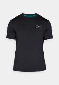 EA7 Emporio Armani VENTUS7 - Sport T-Shirt - black/schwarz - Zalando.at