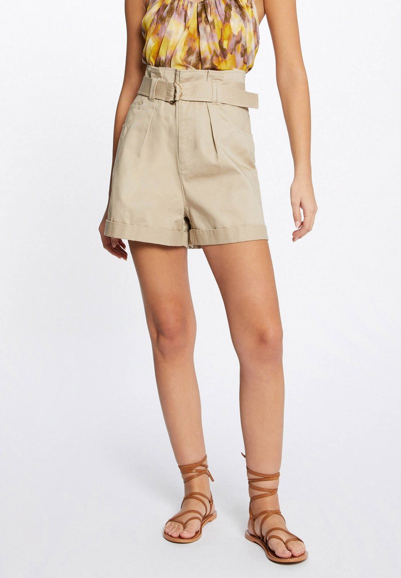 Morgan BELTED - Shorts - beige - Zalando.es