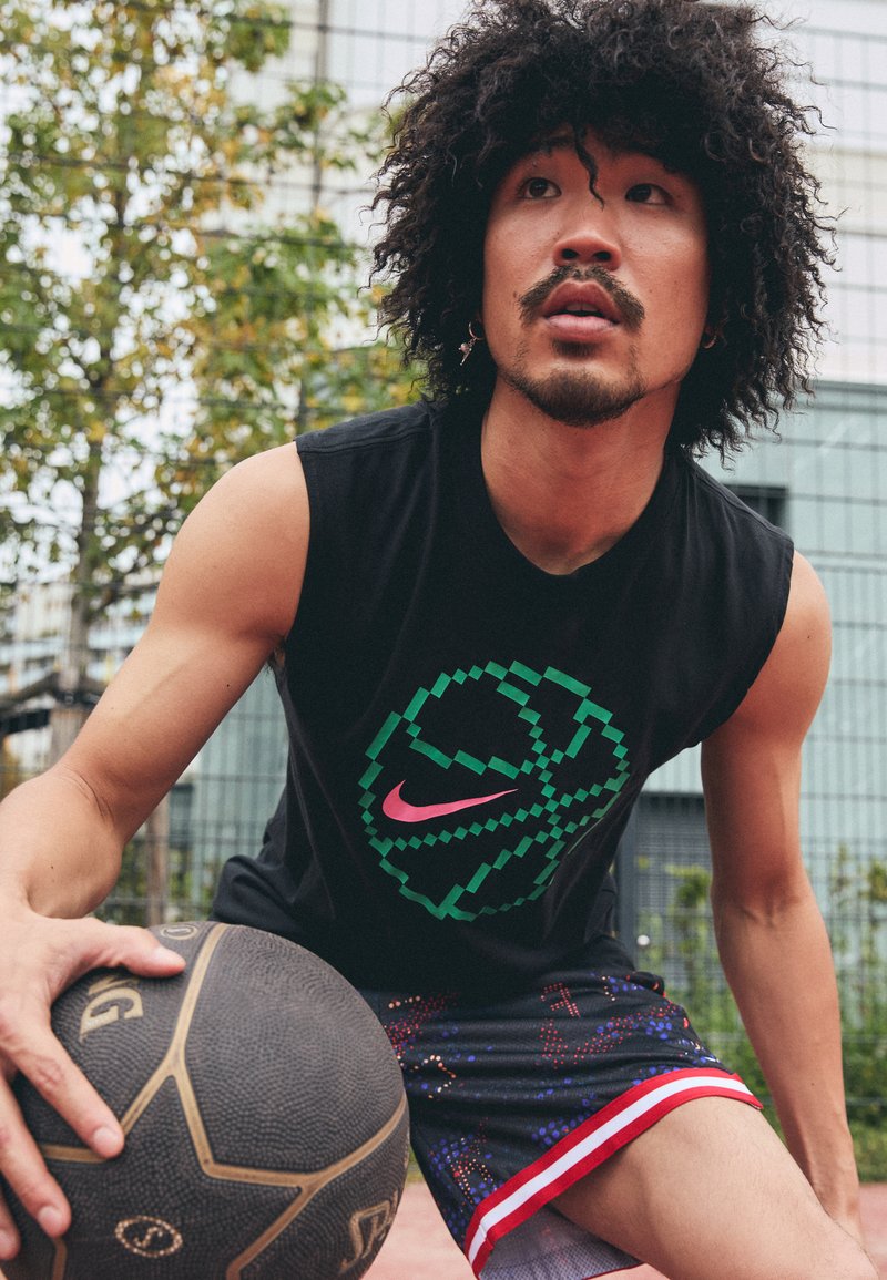 Nike Performance DRI FIT TEE - Topper - black/svart - Zalando.no