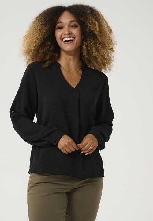 ICHI IHCELLANI SH - Chemisier - black/noir - ZALANDO.BE