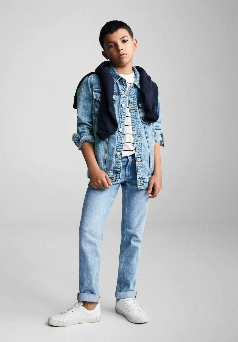 Mango Kids JOHN - Denim jacket - bleu moyen/blue - Zalando.ie