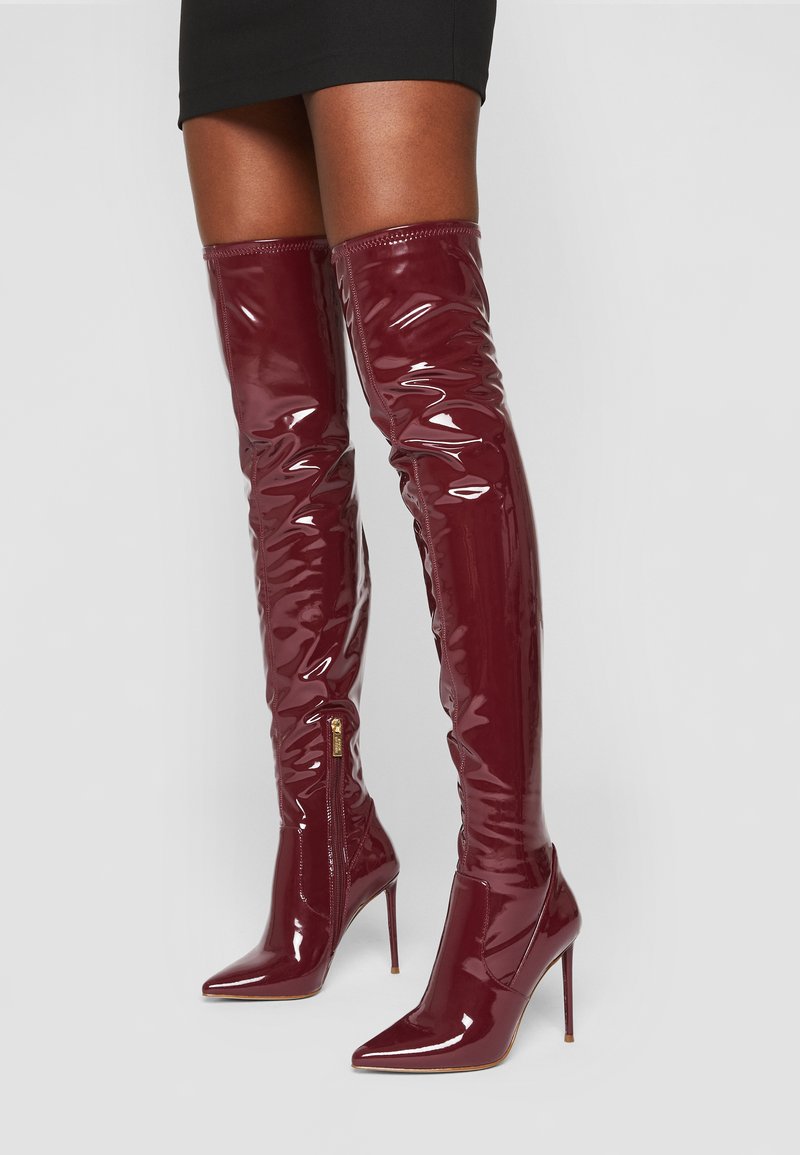 Steve Madden VAVA - High heeled boots - cranberry/red - Zalando.ie