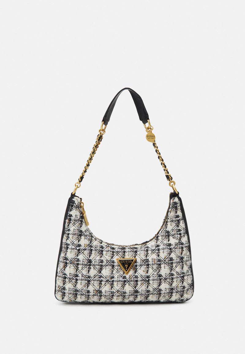 Guess GIULLY TOP SHOULDER BAG - Handtasche - grey multi/grau - Zalando.de