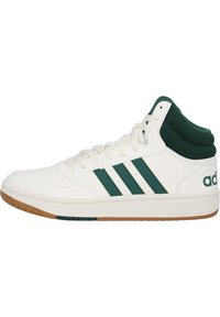 adidas Originals HOOPS 3 0 - Sneakers hoog - white collegiate green ...