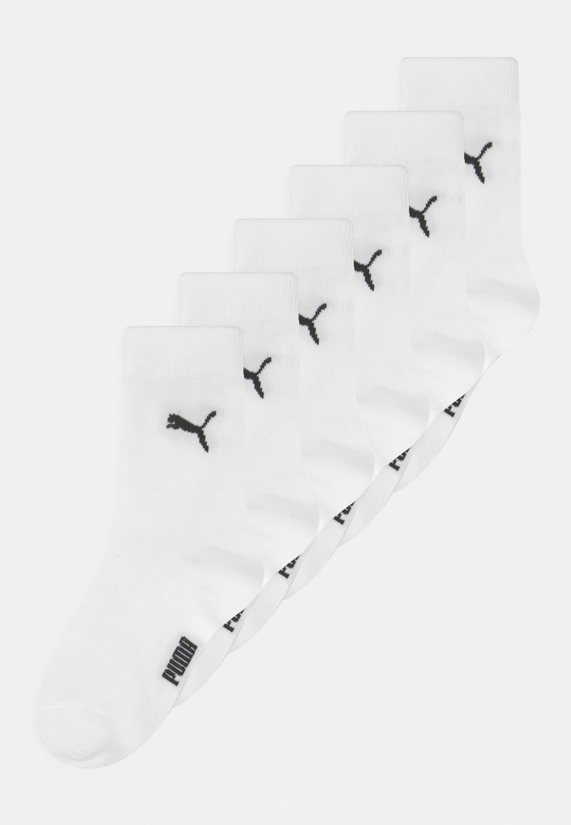 Puma EASY RIDER KIDS UNISEX 6 PACK - Socks - white - Zalando.ie